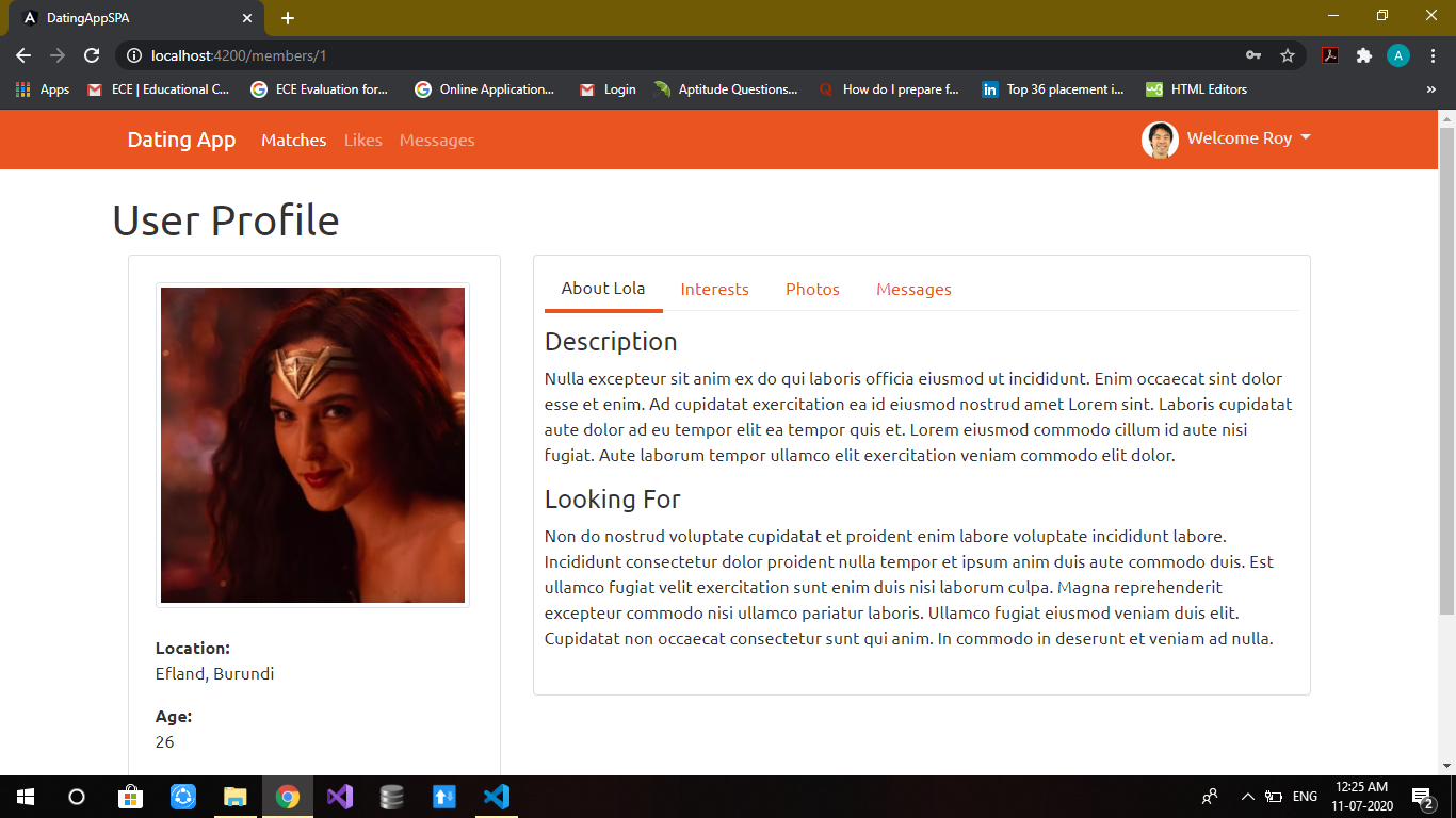 GitHub - Ankur-Dhall/DatingApp