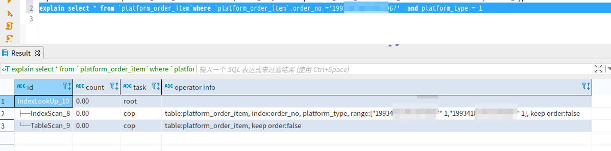 Weird index / table scan beahvior for same SQL · Issue #9084 · pingcap/tidb · GitHub