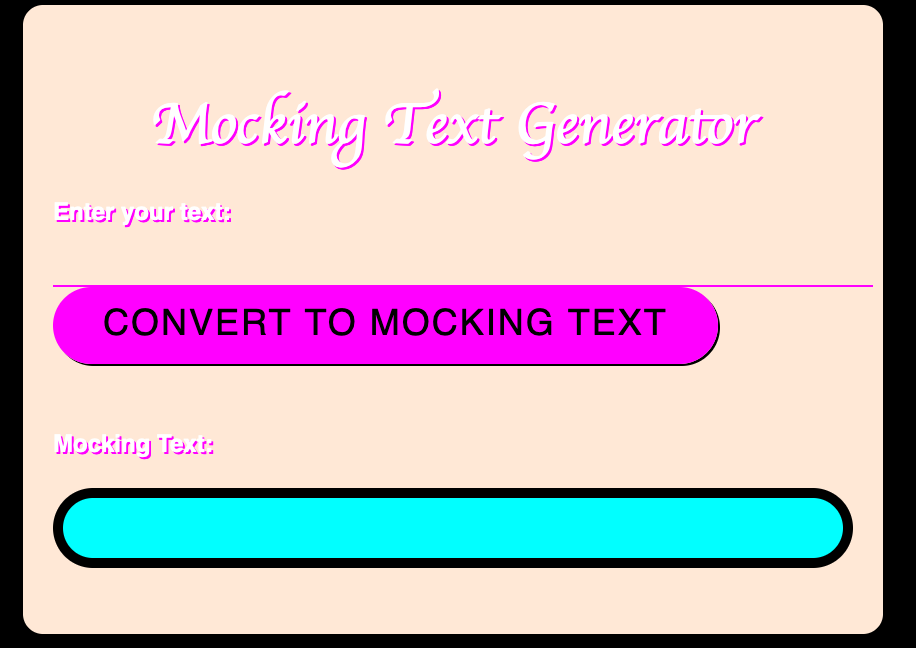 GitHub - reemhamz/mocking-text: Convert your text into mocking text tHaT LoOkS LiKe tHiS