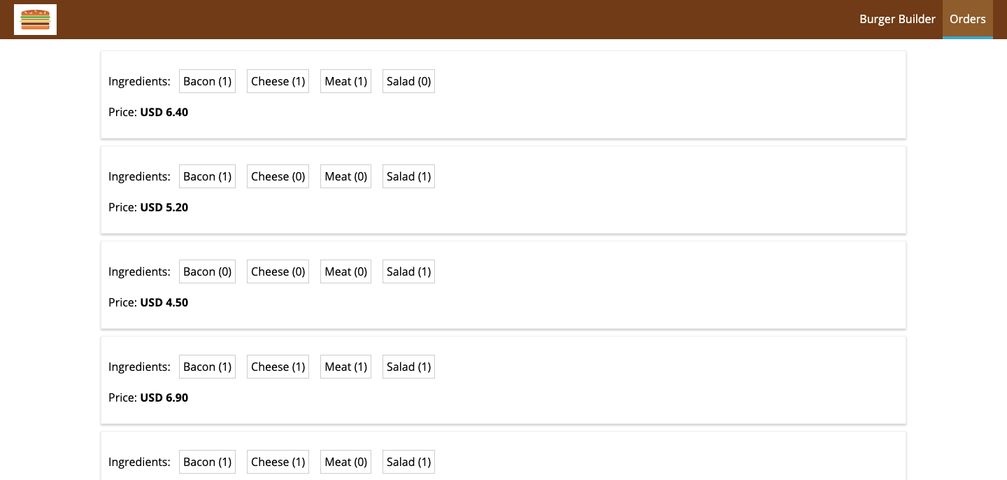 GitHub - Mayu-Imanaka/React-burger-builder