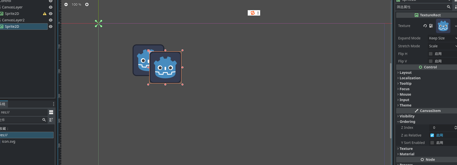 CanvasLayer Child Controls Z-Index Layering Issue · Issue #81257 ...