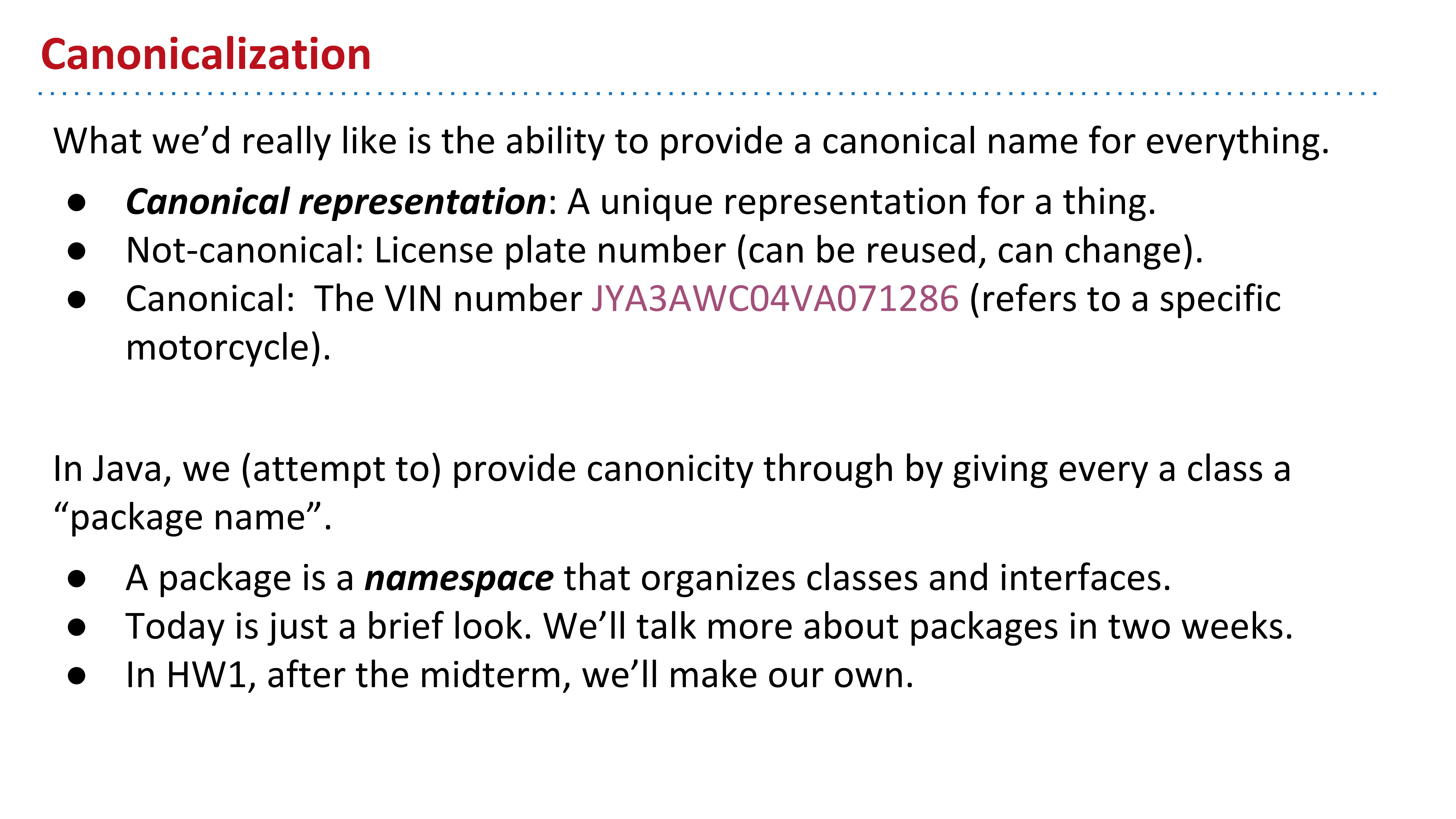 CS61B 2018 Lecture 11 Libraries, Abstract Classes, Packages ...