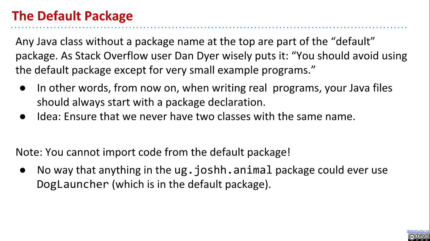 CS61B 2018 Lecture 15 Packages, Access Control, Objects + lab5:Getting Started: Drawing in ...