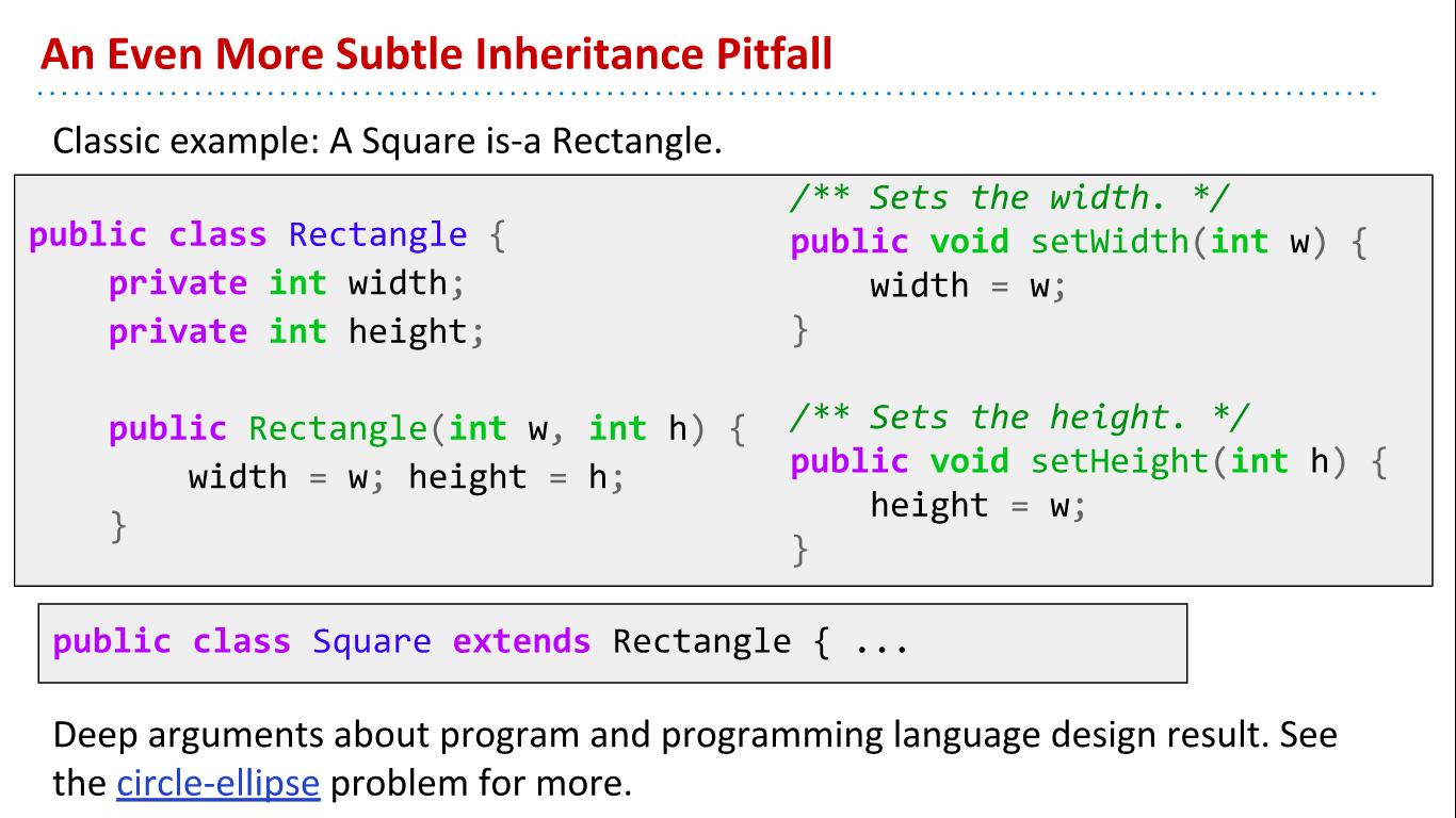 CS61B 2018 Lecture 16 Encapsulation, Lists, Delegation vs. Extension + Exam prep 06:Exceptions ...