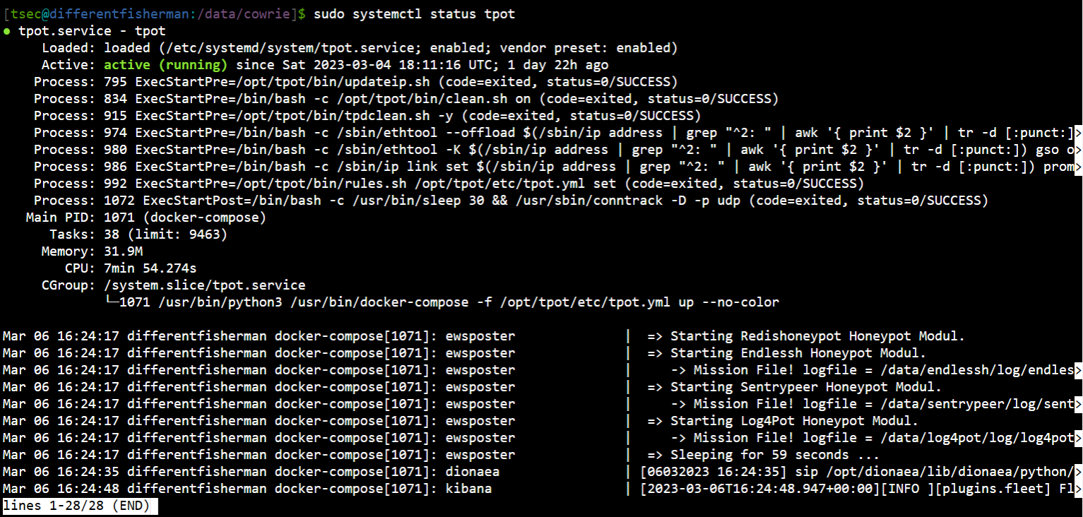 Copying Honeypot Log Files Over Ssh Scp · Issue 1268 · Telekom Security Tpotce · Github