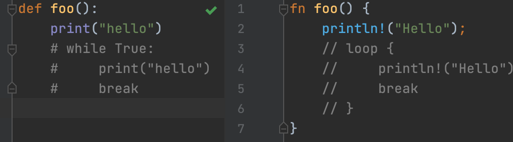 Cant Collapse Commented Out Code Blocks · Issue 9784 · Intellij Rustintellij Rust · Github