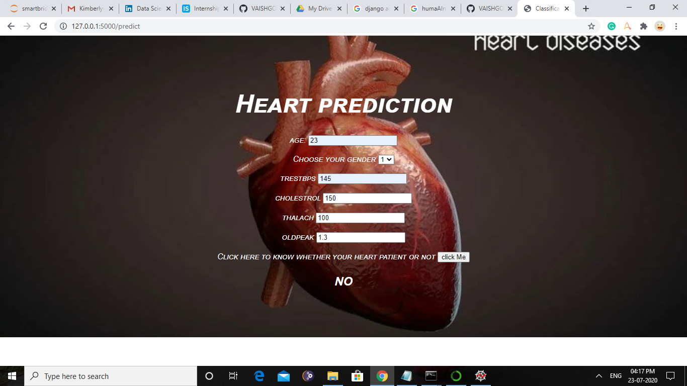 GitHub - VAISHGOPALUNI/heartdisease-classification