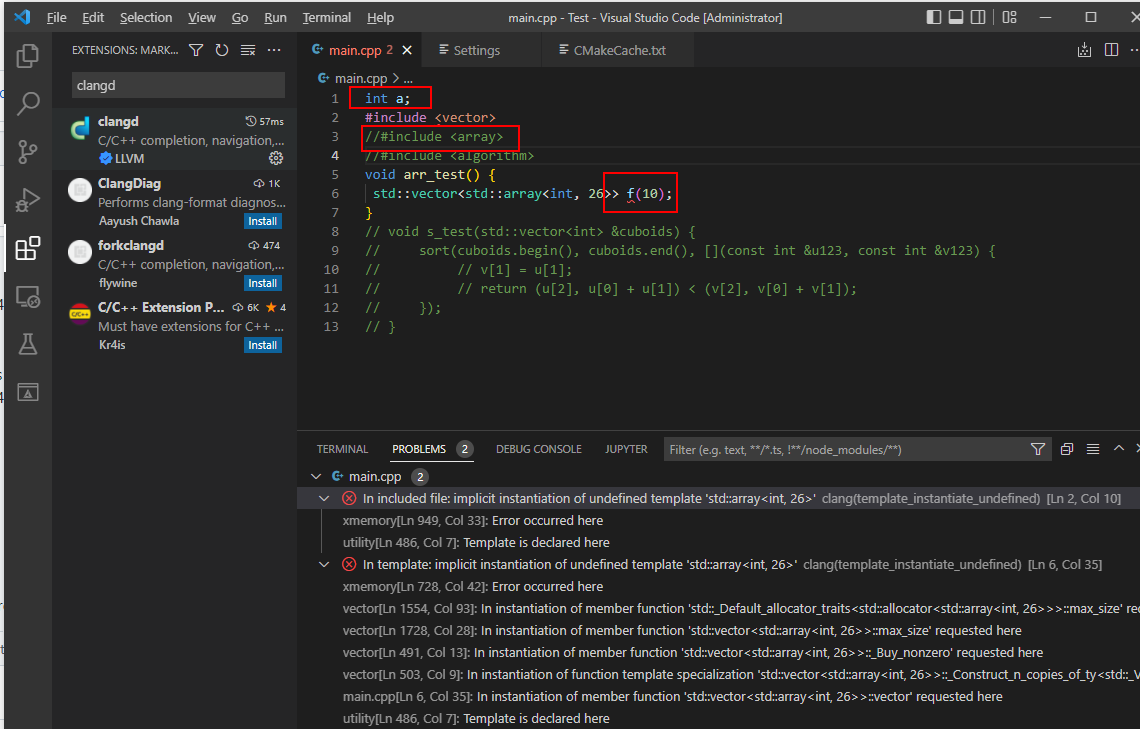 no diagnostics when not include · Issue #1202 · clangd/clangd · GitHub