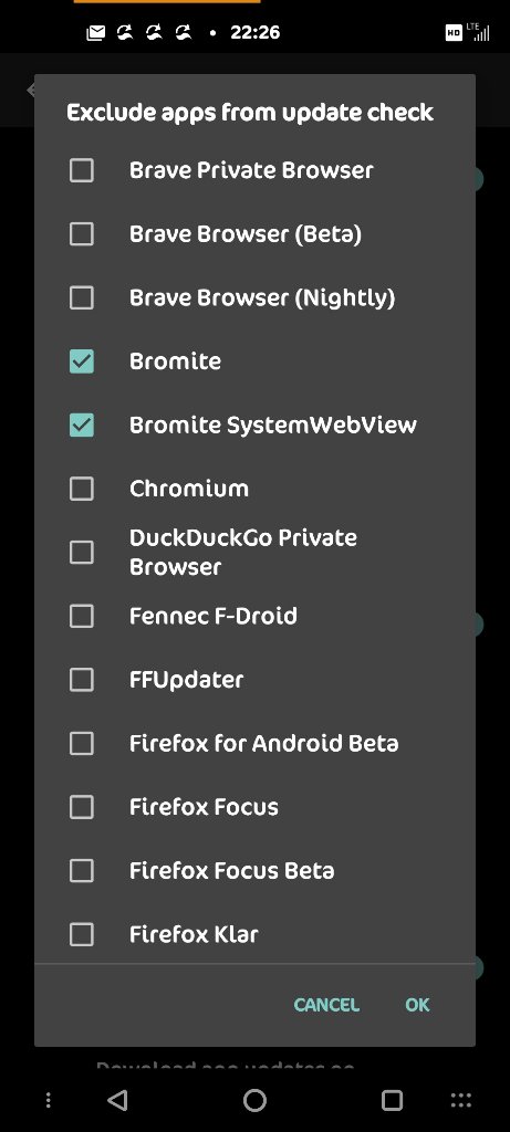 Option to disable an installed browser's updating · Issue #461 · Tobi823/ffupdater · GitHub
