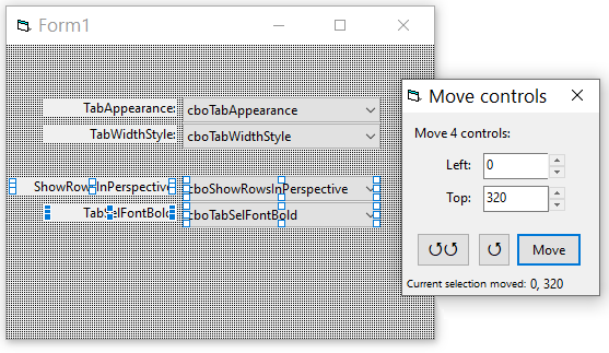 GitHub - EduardoVB/Add-In-Move-Selected-Controls: Move several controls certain left and/or top ...