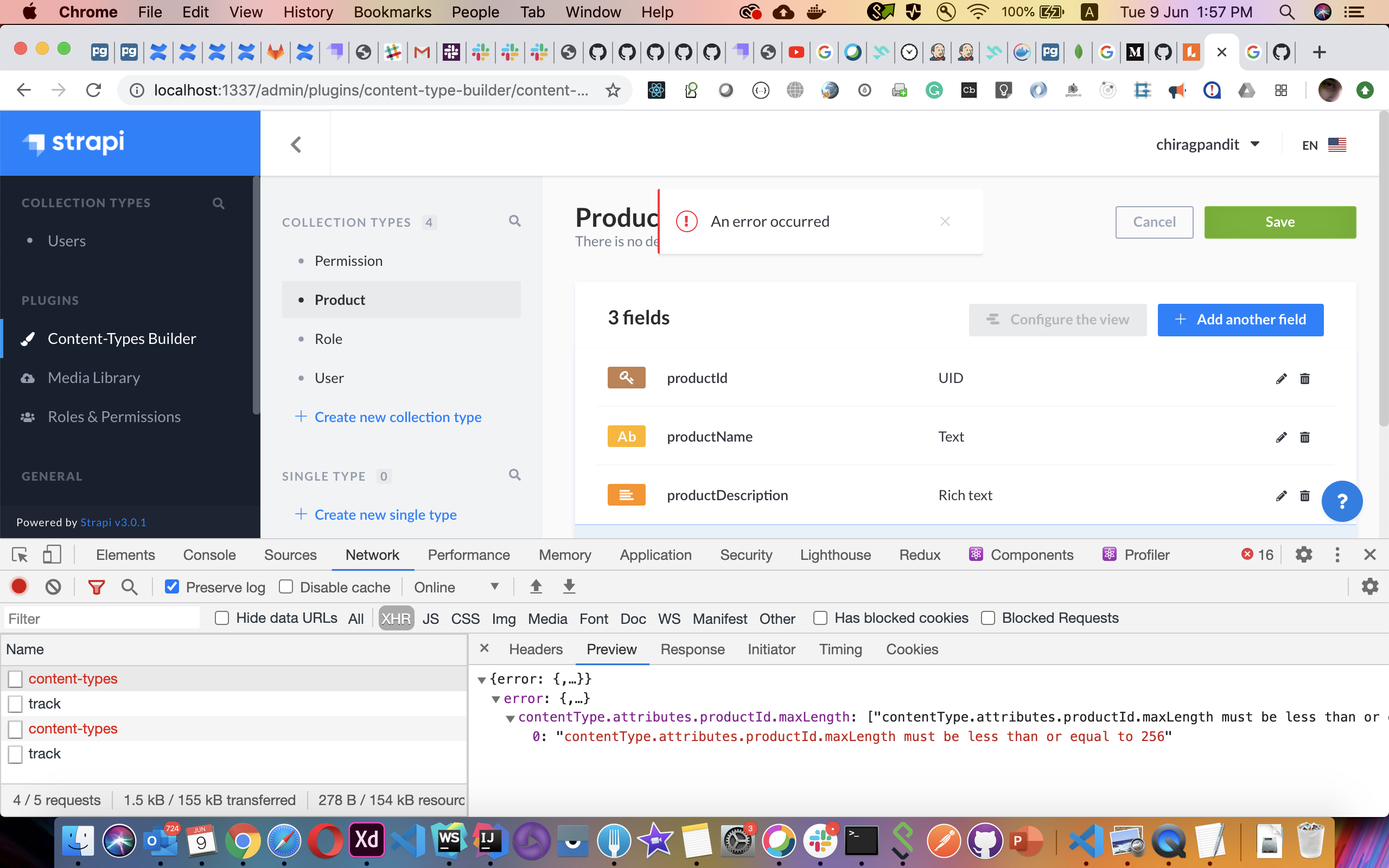 Have clear error messages in tooltip · Issue #6598 · strapi/strapi · GitHub