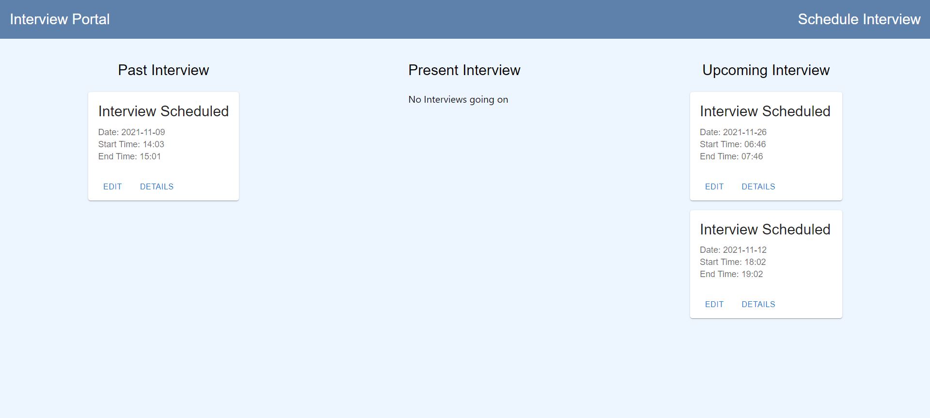 GitHub - adarsh899/Interview-Portal