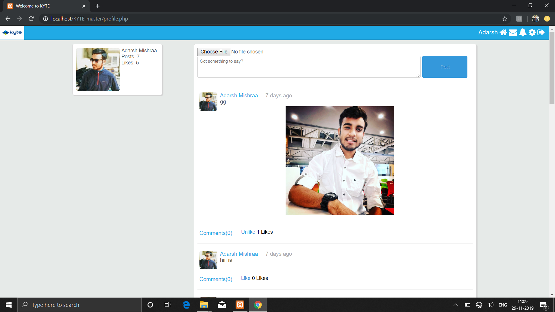 GitHub - adarsh899/Kyte_Project