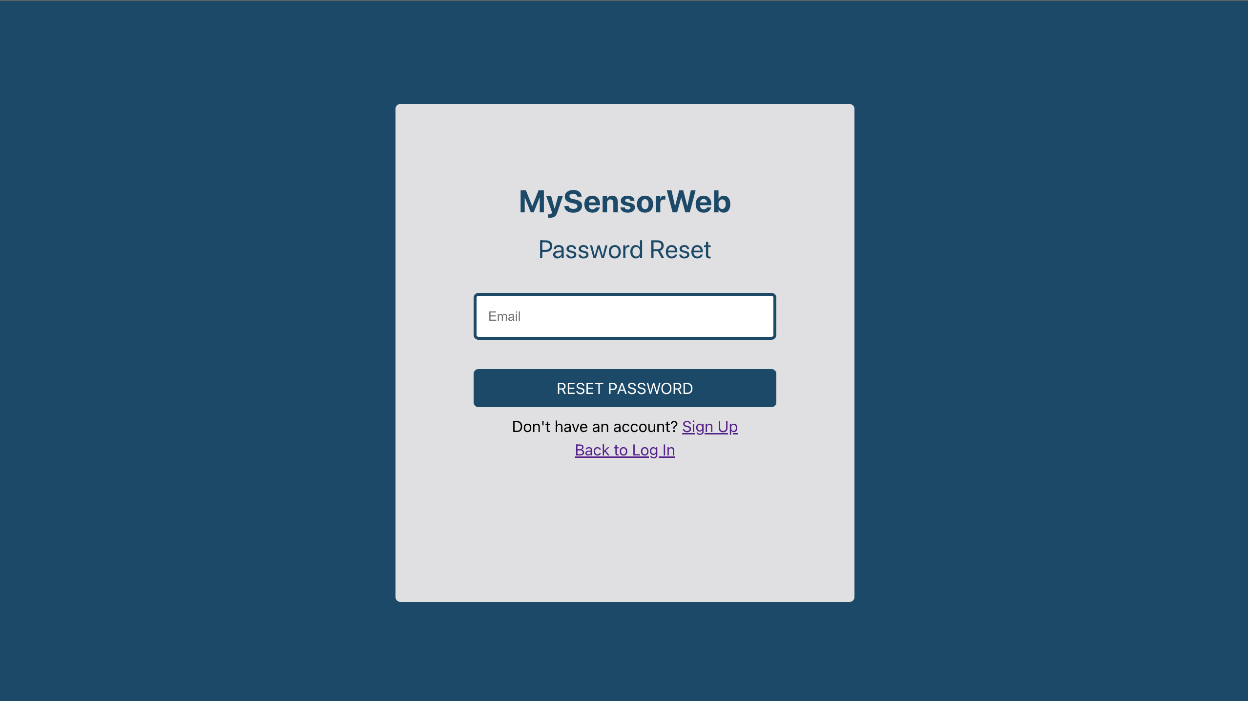 GitHub - Esh-D/MySensorWeb: A React web dashboard to display sensor data, created for Microart ...