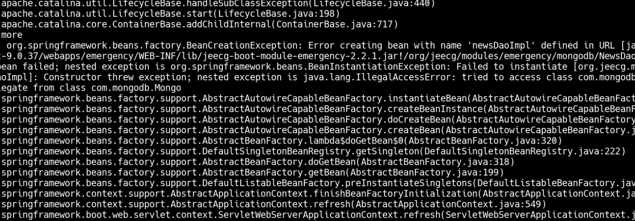 积木报表1.5和项目mongodb冲突启动失败 · Issue #1530 · jeecgboot/JimuReport · GitHub