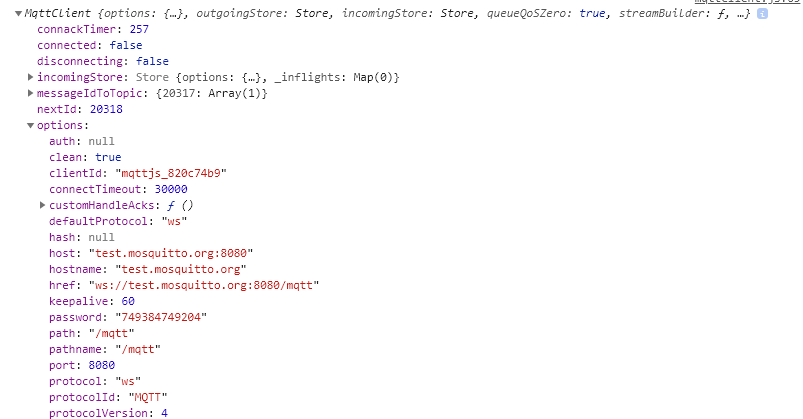 Cannot Connect To Ws8080 But Its Mqtt Port · Issue 1027 · Mqttjsmqtt