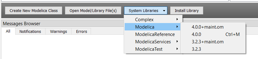 Only show most recent compatible versions in System Libraries menu · Issue #8797 · OpenModelica ...