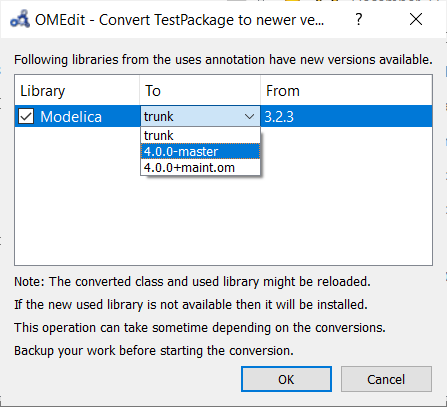 Support of conversion scripts · Issue #5297 · OpenModelica/OpenModelica ...