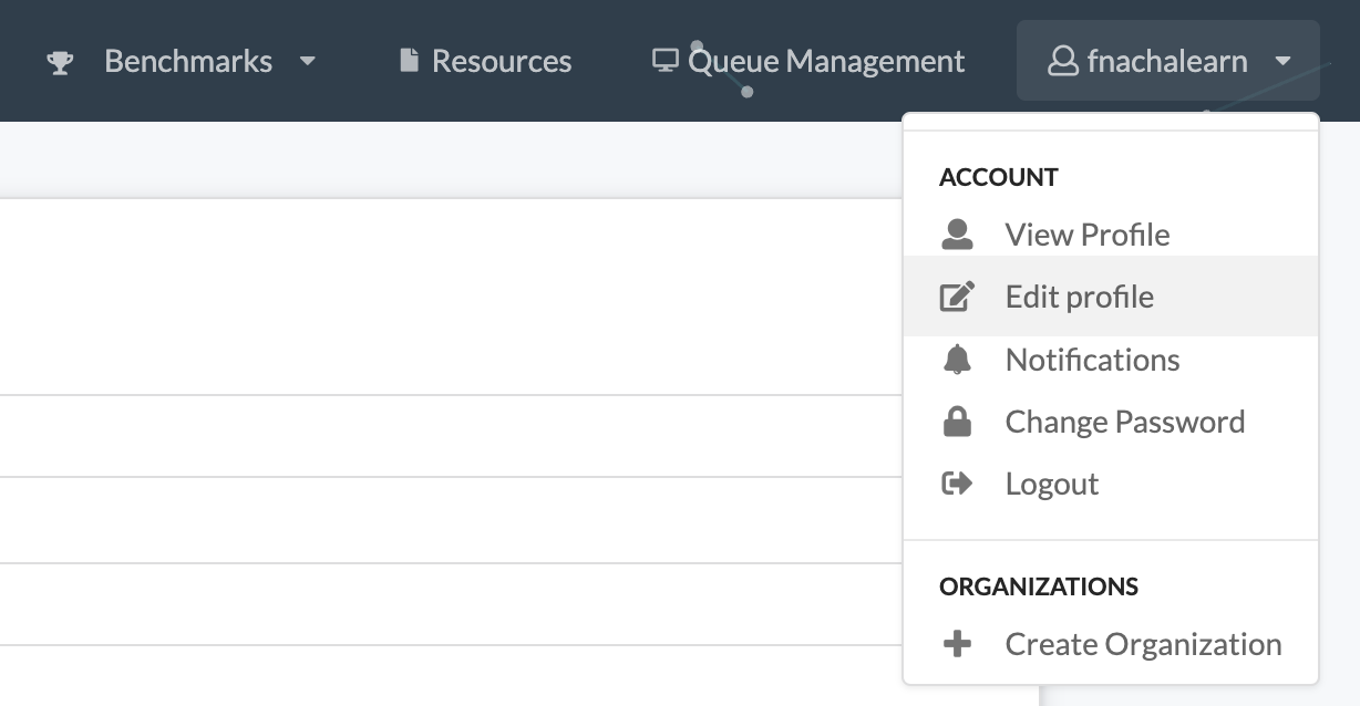 [Feature] Add "Cancel" button in Edit Profile · Issue #1035 · codalab/codabench · GitHub