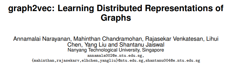 graph2vec: Learning Distributed Representations of Graphs · Issue #233 · ShotaroKataoka/paper ...