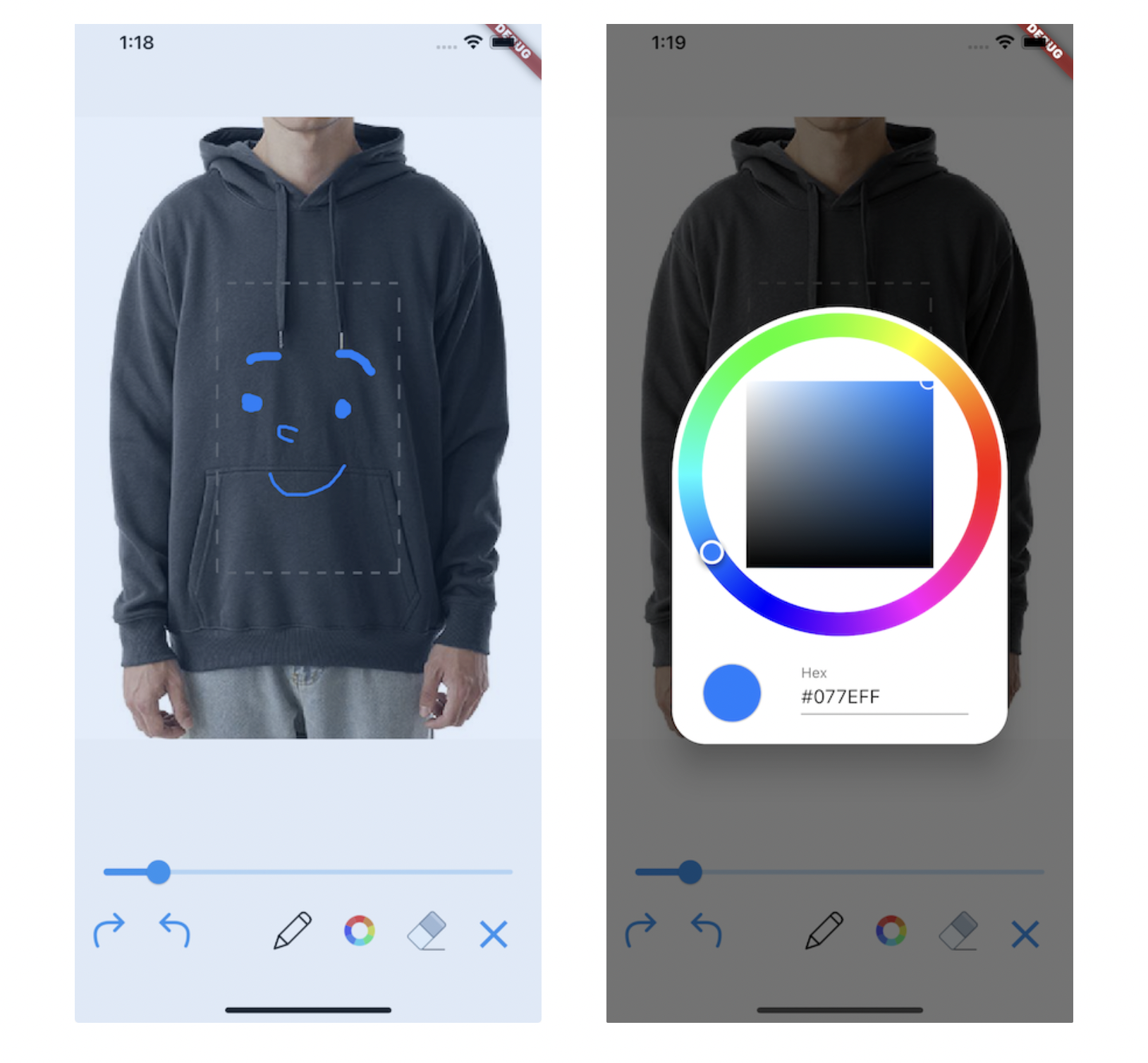 GitHub - rocioaltairr/flutterCanvasDraw: Draw your own T-Shirt design.