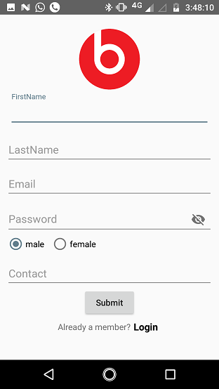 GitHub - saubhagyamapps/LoginAndRegistration