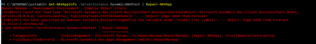 Get-NAVAppinfo errors during upgrading NAV2017 -> NAV2018 · Issue #3768 ...