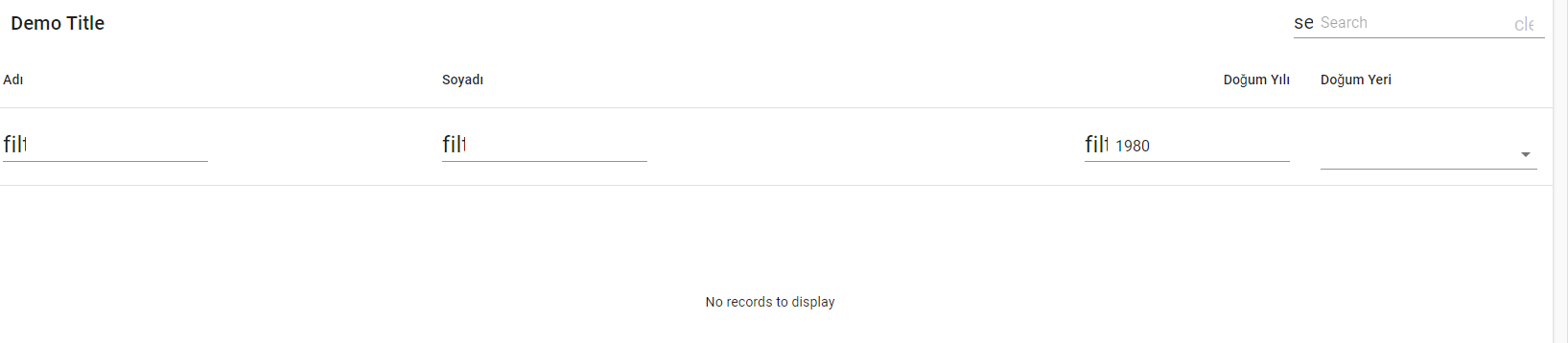 Default Filter Not Working For Numeric Columns · Issue 1848 · Mbrnmaterial Table · Github