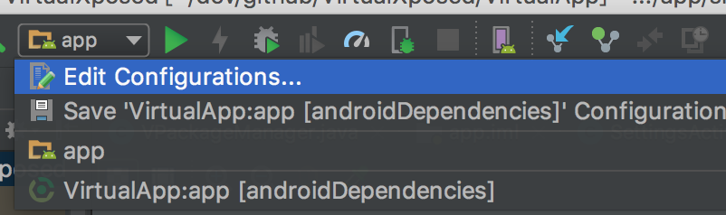 开发模块 一直无法正常打断点debugger调试 · Issue #349 · android-hacker/VirtualXposed · GitHub