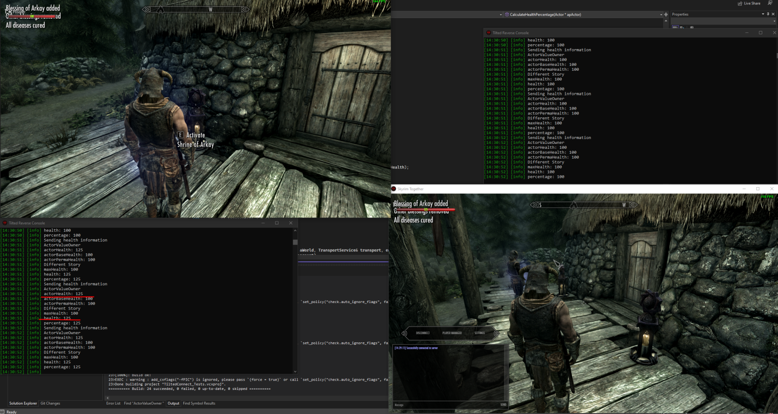 temporary HP boost extending outside of the UI frame · Issue #329 · tiltedphoques ...