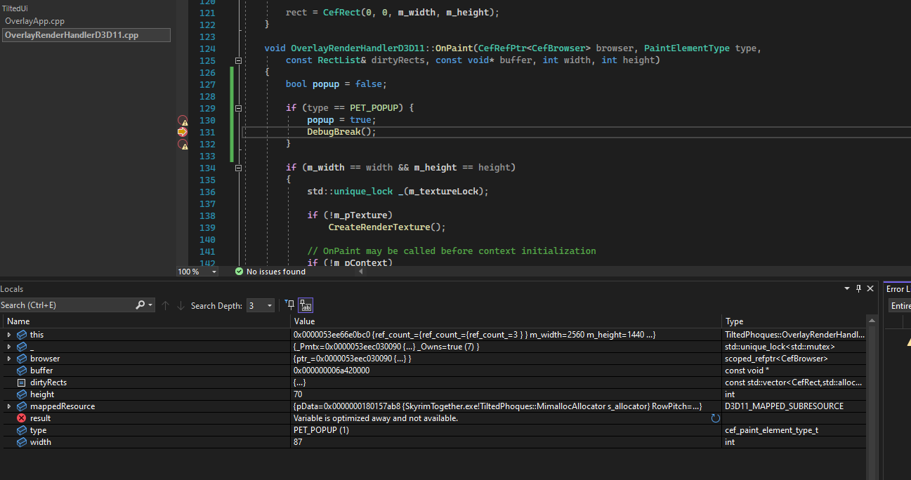 [CEF] Handle PET_POPUP · Issue #362 · tiltedphoques/TiltedEvolution · GitHub