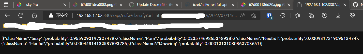 关于nsfw-api鉴黄设置问题 · Issue #476 · lsky-org/lsky-pro · GitHub