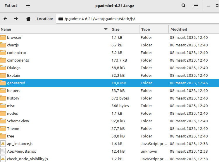 Stylesheets are missing in source code of pgadmin4 7.x · Issue #6656 · pgadmin-org/pgadmin4 · GitHub