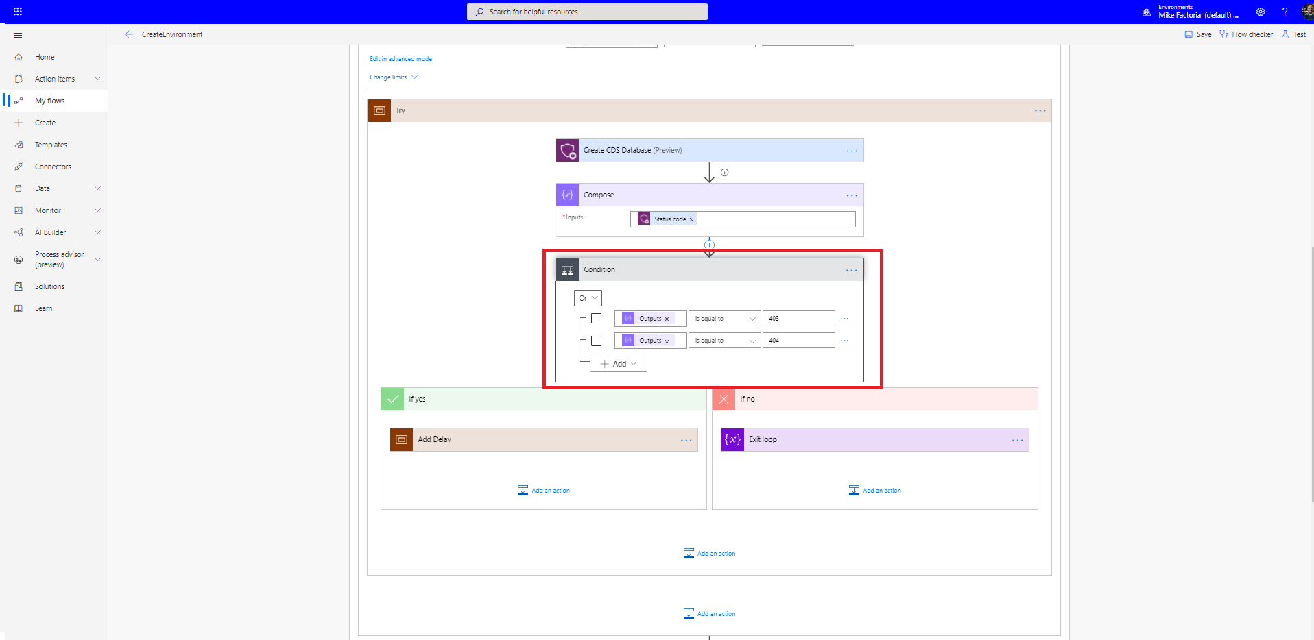 [bug] Create Project Not Handling Connector Results Correctly · Issue 739 · Microsoft