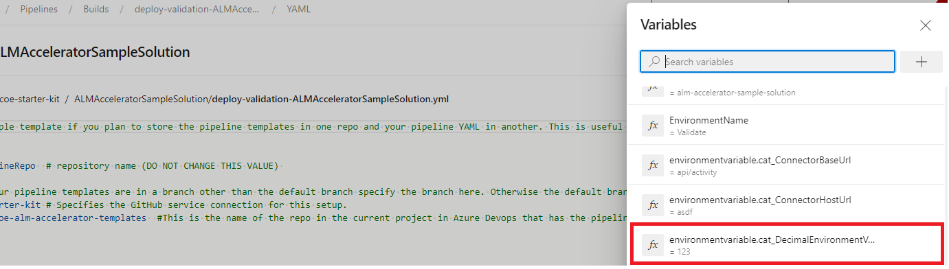 [ALM Accelerator - BUG]: We keep seeing issue with ENV variables not populating · Issue #2486 ...