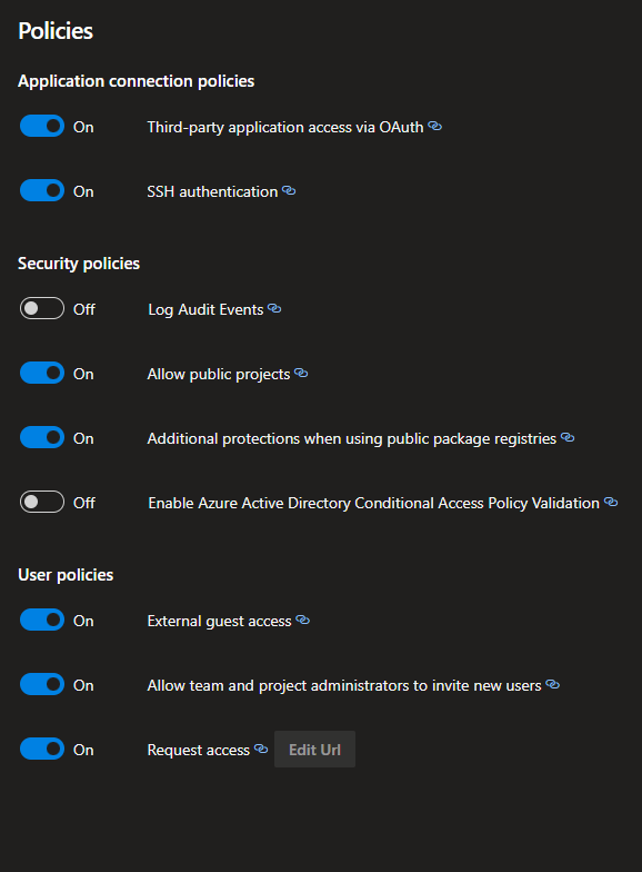 [ALM Accelerator - BUG]: Page not found error when executing operations other than ...