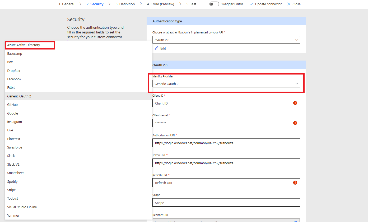 [ALM Accelerator - BUG]: Custom Connector Issues after OAuth 2.0 Change · Issue #4962 ...