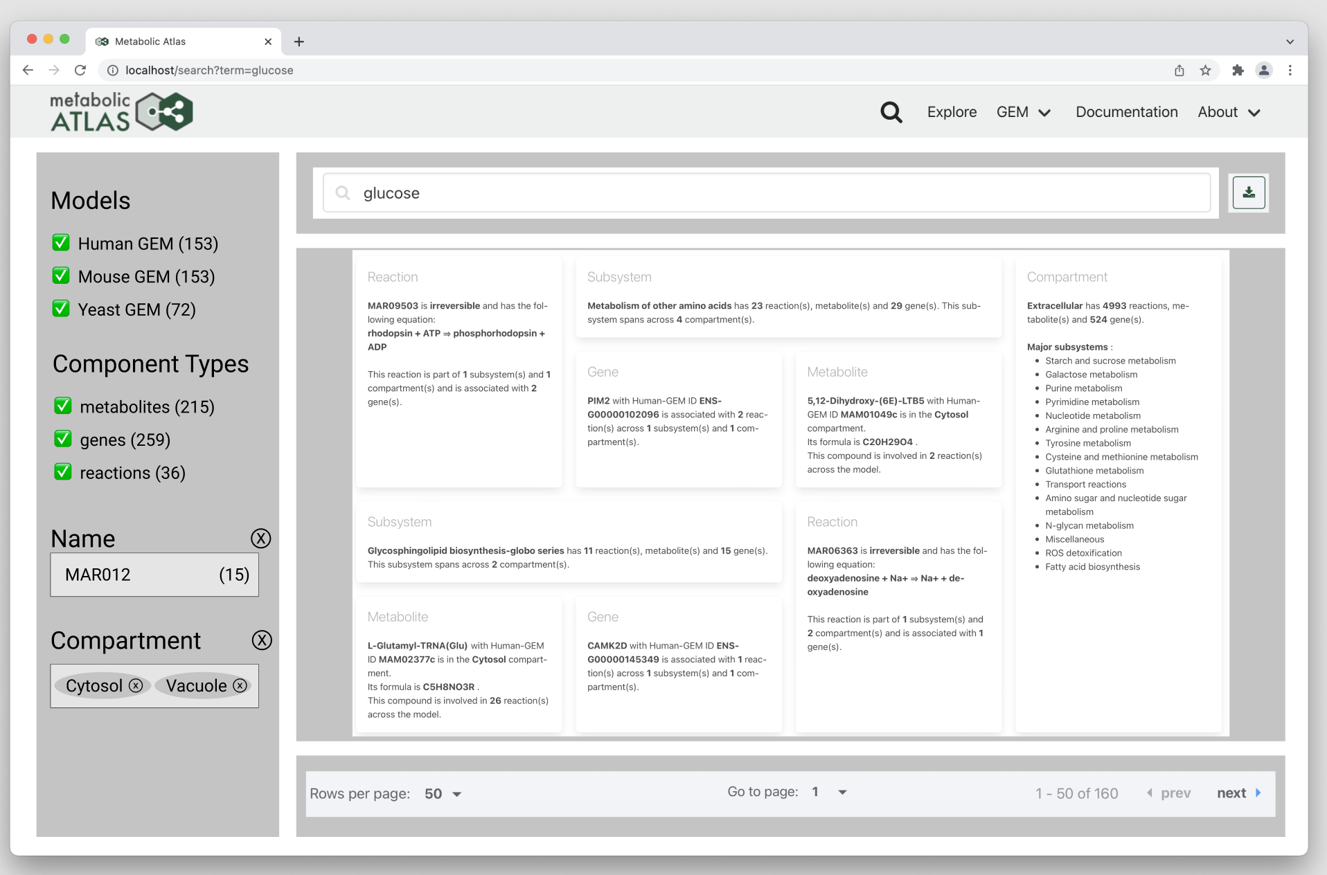 research UX for global search · Issue #890 · MetabolicAtlas ...