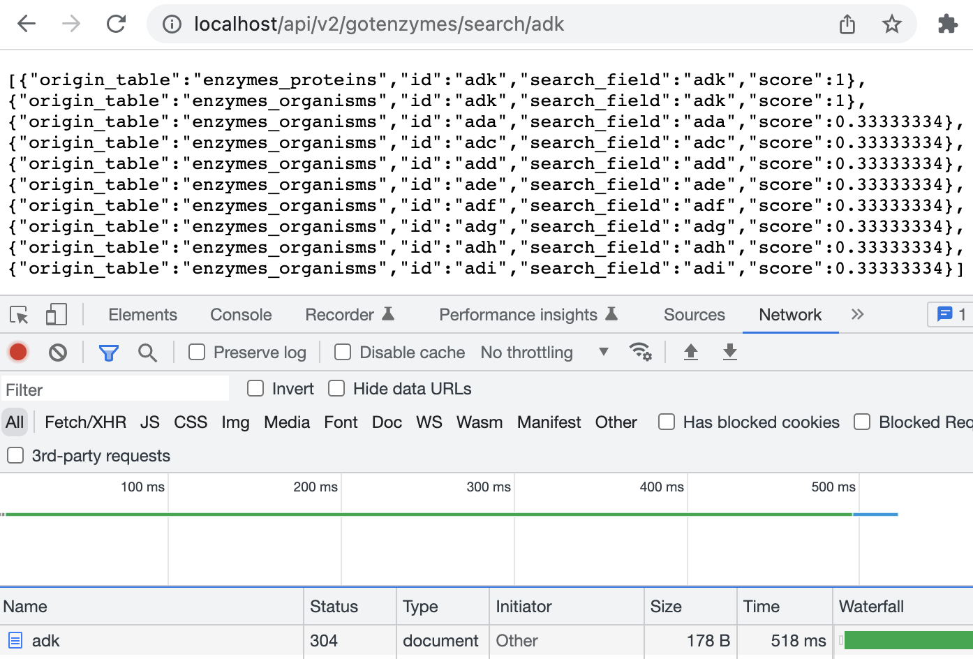 Implement Quick Search for the EnzymeDB landing page · Issue #1027 · MetabolicAtlas ...