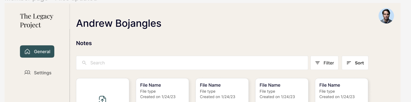 Ticket: Mini Fixes · Issue #69 · JumboCode/TheLegacyProject · GitHub