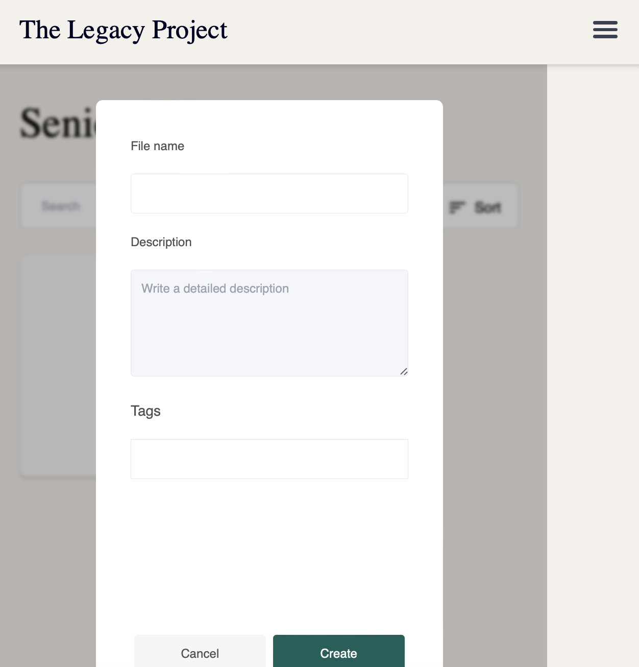Task: Beautifying AddFile · Issue #96 · JumboCode/TheLegacyProject · GitHub