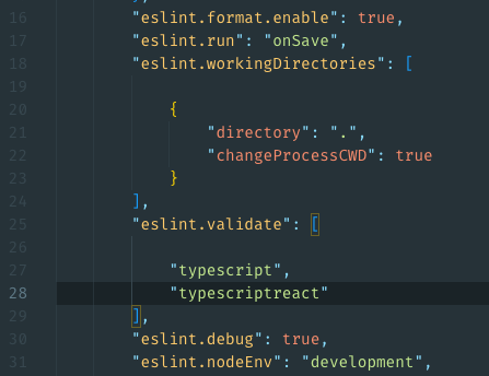 Plugin does not recognize tsconfig.json file · Issue #1616 · microsoft/vscode-eslint · GitHub