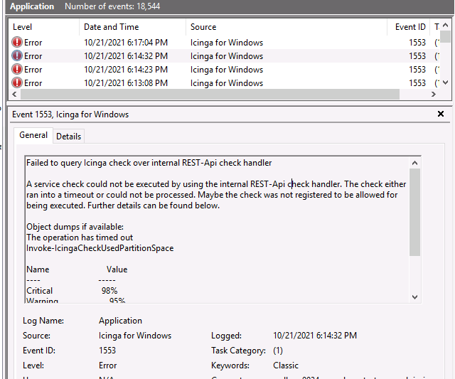 Slow powershell performance on disk checks, timeouts high resource usage. · Issue #388 · Icinga ...