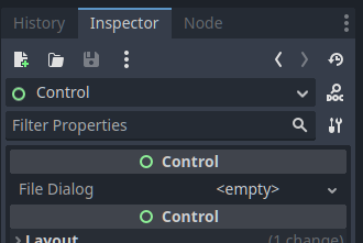 Cannot set a FileDialog property within the Editor, from a node in the scene · Issue #68955 ...