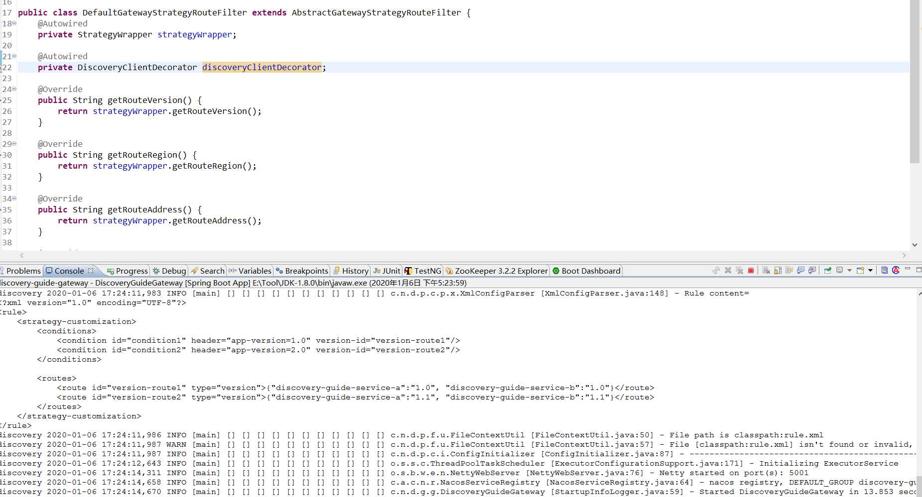 DiscoveryClientDecorator can not be Autowired · Issue #86 · Nepxion/Discovery · GitHub