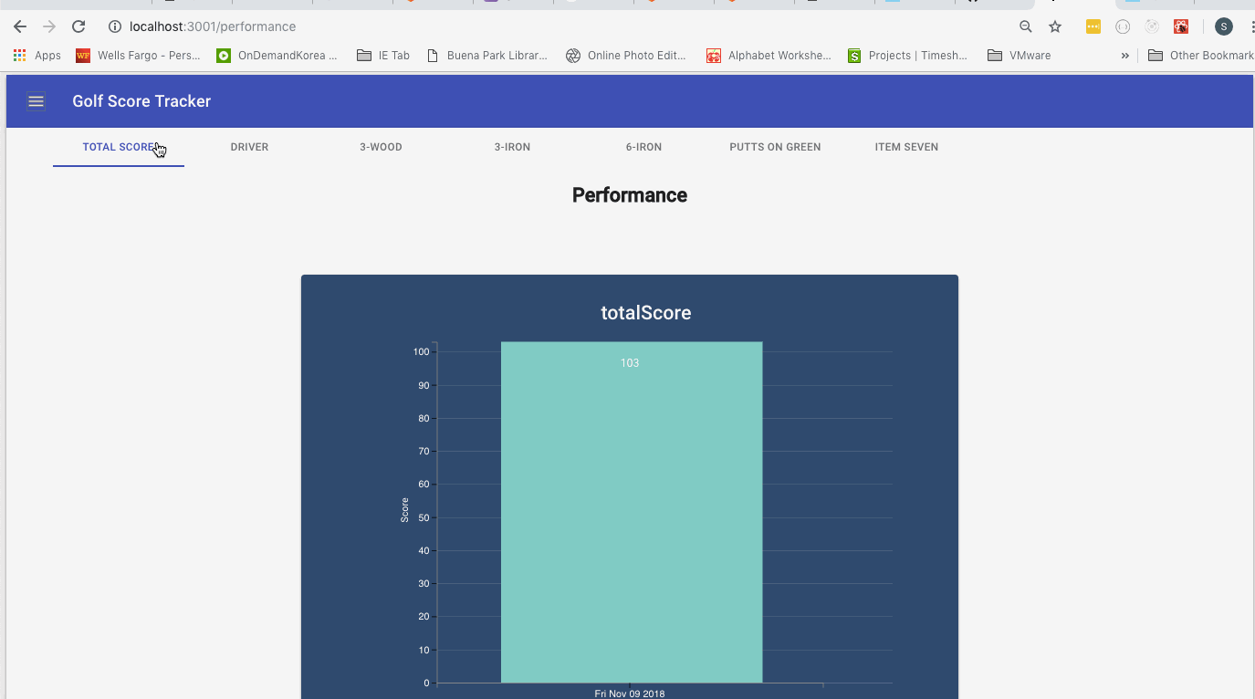 GitHub - steve-chung/golf-score-tracker: Golf Score Keeper using ...