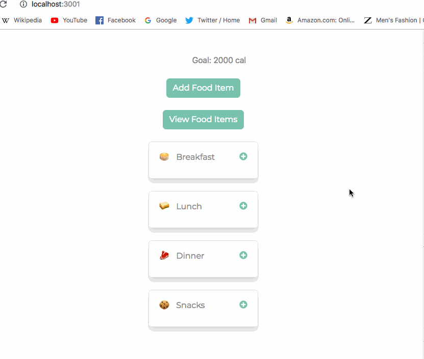GitHub - travistn/calorie-counter: A mobile-first web application for ...