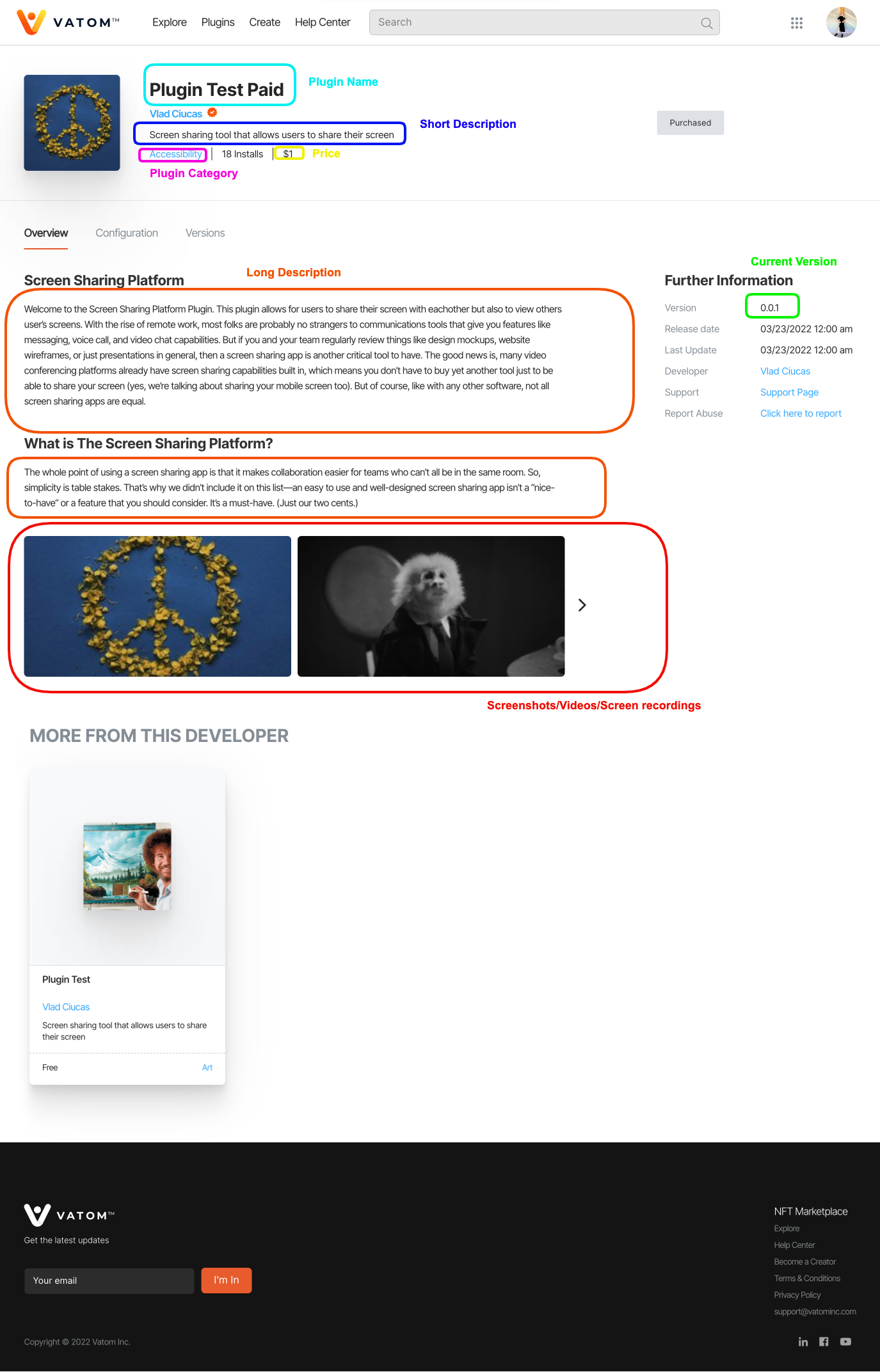 Vatom Developer Platform