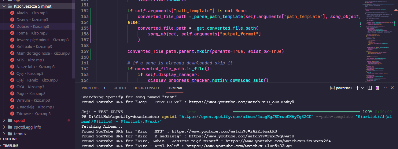 Feature: download path format · Issue #1396 · spotDL/spotify-downloader ...