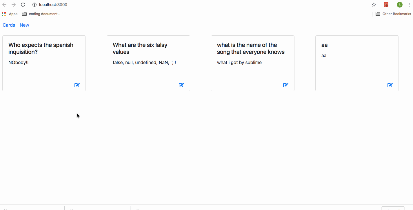 GitHub - beaudspencer/react-flash-cards: A React.js application for self-learners who want to ...